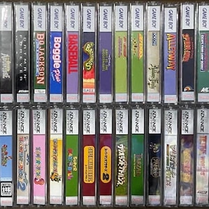 Custom Gameboy / Gameboy Color / Gameboy Advance, Cassette Cases - Etsy