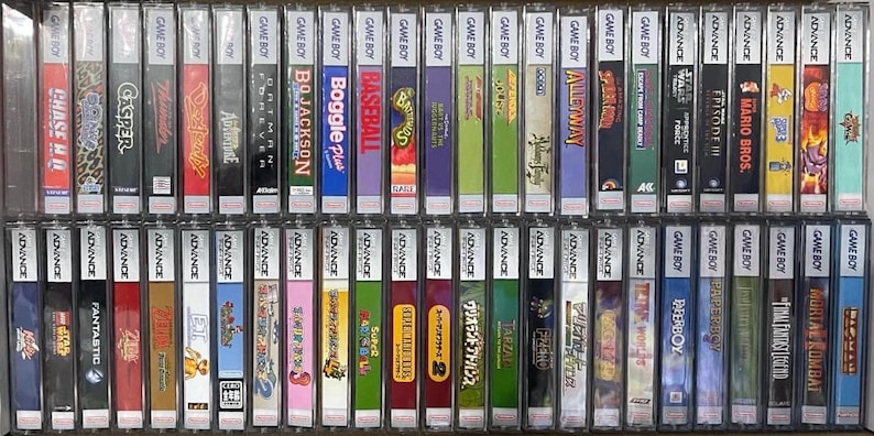 Custom Gameboy / Gameboy Color / Gameboy Advance, Cassette Cases - Etsy
