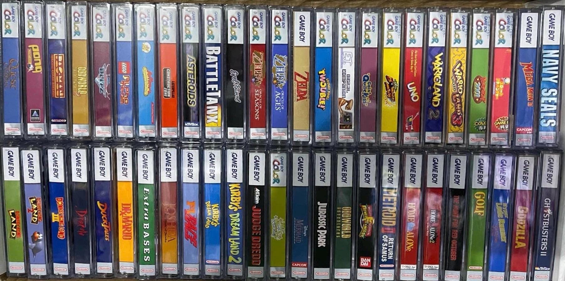 Custom Gameboy / Gameboy Color / Gameboy Advance, Cassette Cases - Etsy