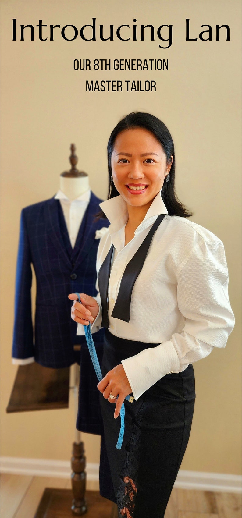 Bespoke Suit or Tuxedo | Video Appointment With Master Tailor - Etsy