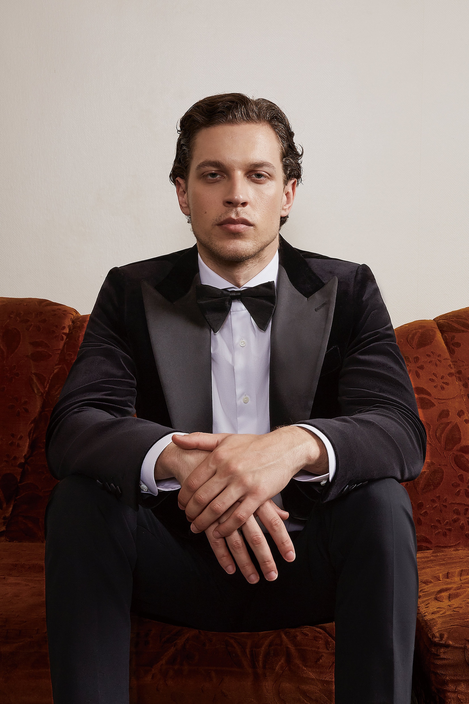 Black Velvet Tuxedo | Custom Photo Collage Lining Available | Made to ...