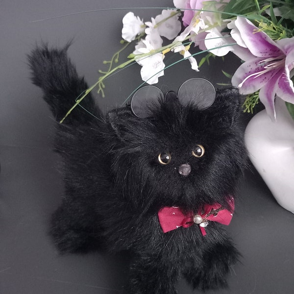 Realistic Stuffed Cat - Etsy