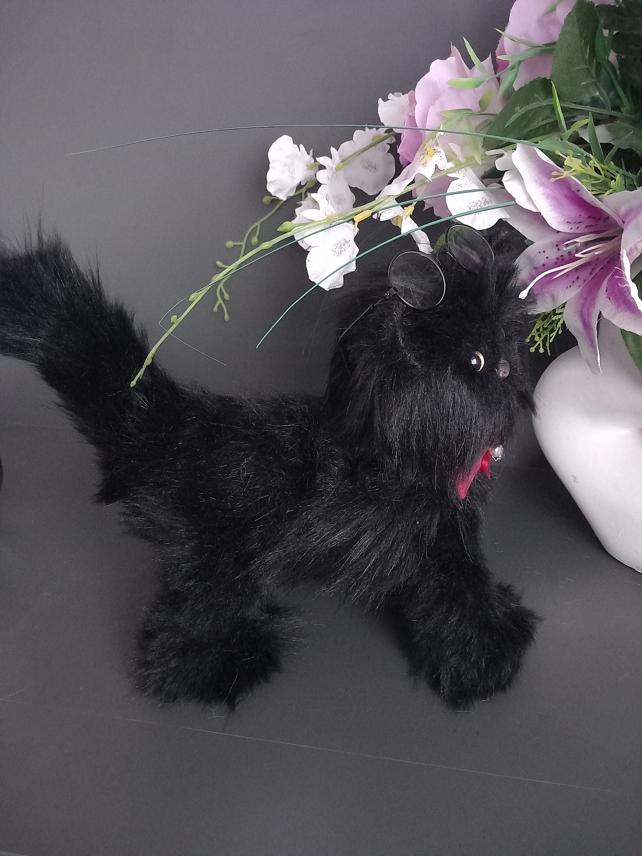 Handmade Plush Cute Cat | Realistic Stuffed Animal | Plush Toy | Animal ...