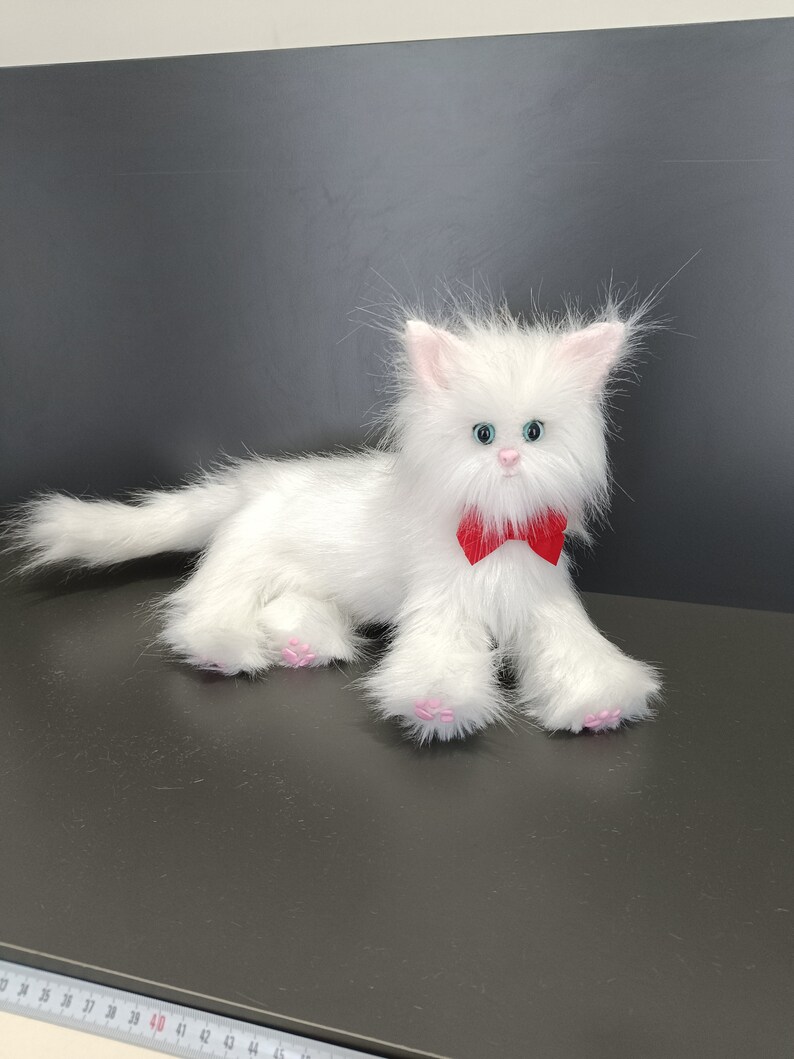 Lifelike Cat | Realistic Cat | Plush Cat | Cat With Glasses | Cute ...