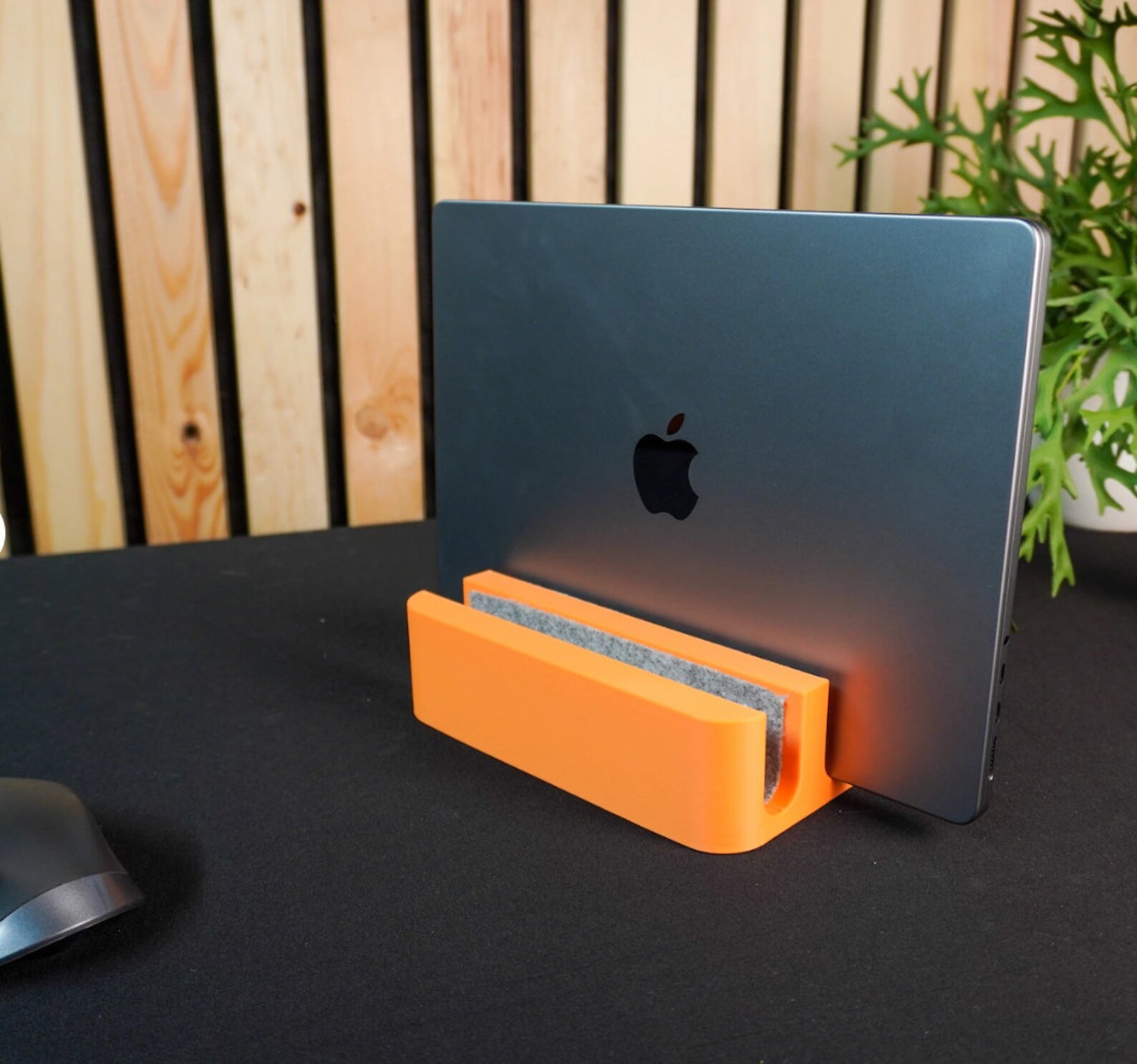 MacBook Vertical Stand, MacBook Dock, Desk Setup, 3D Printed Laptop ...