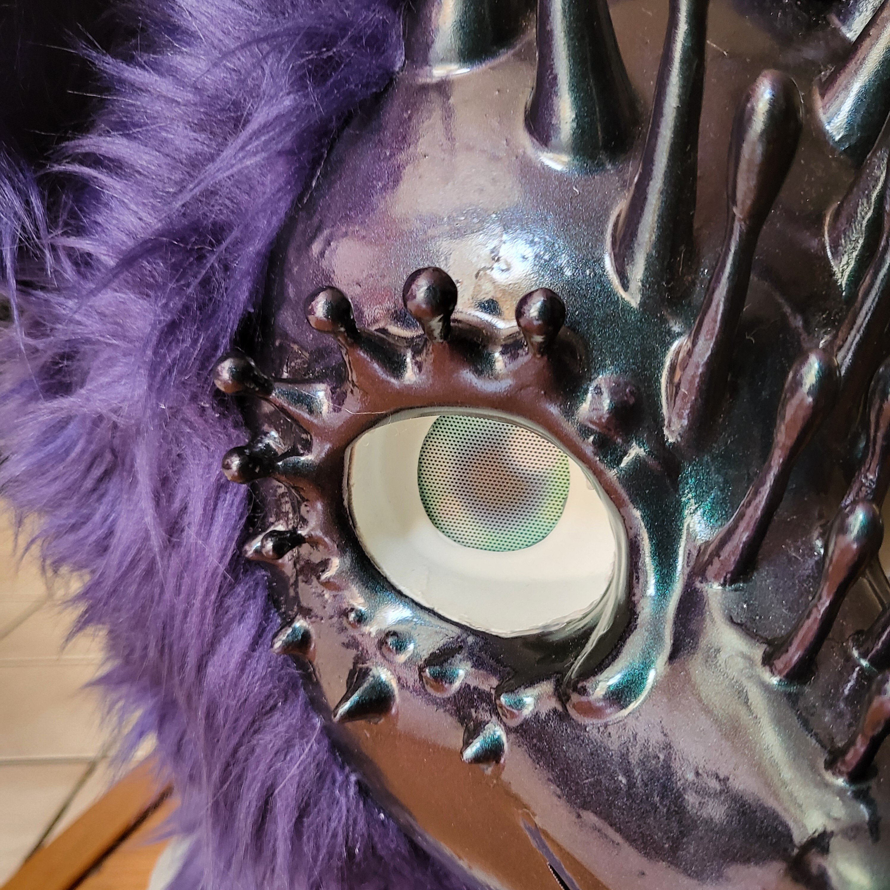 Wolf Fursuit Head, Color Shifting, Shiny, Galaxy High Quality Wolf ...