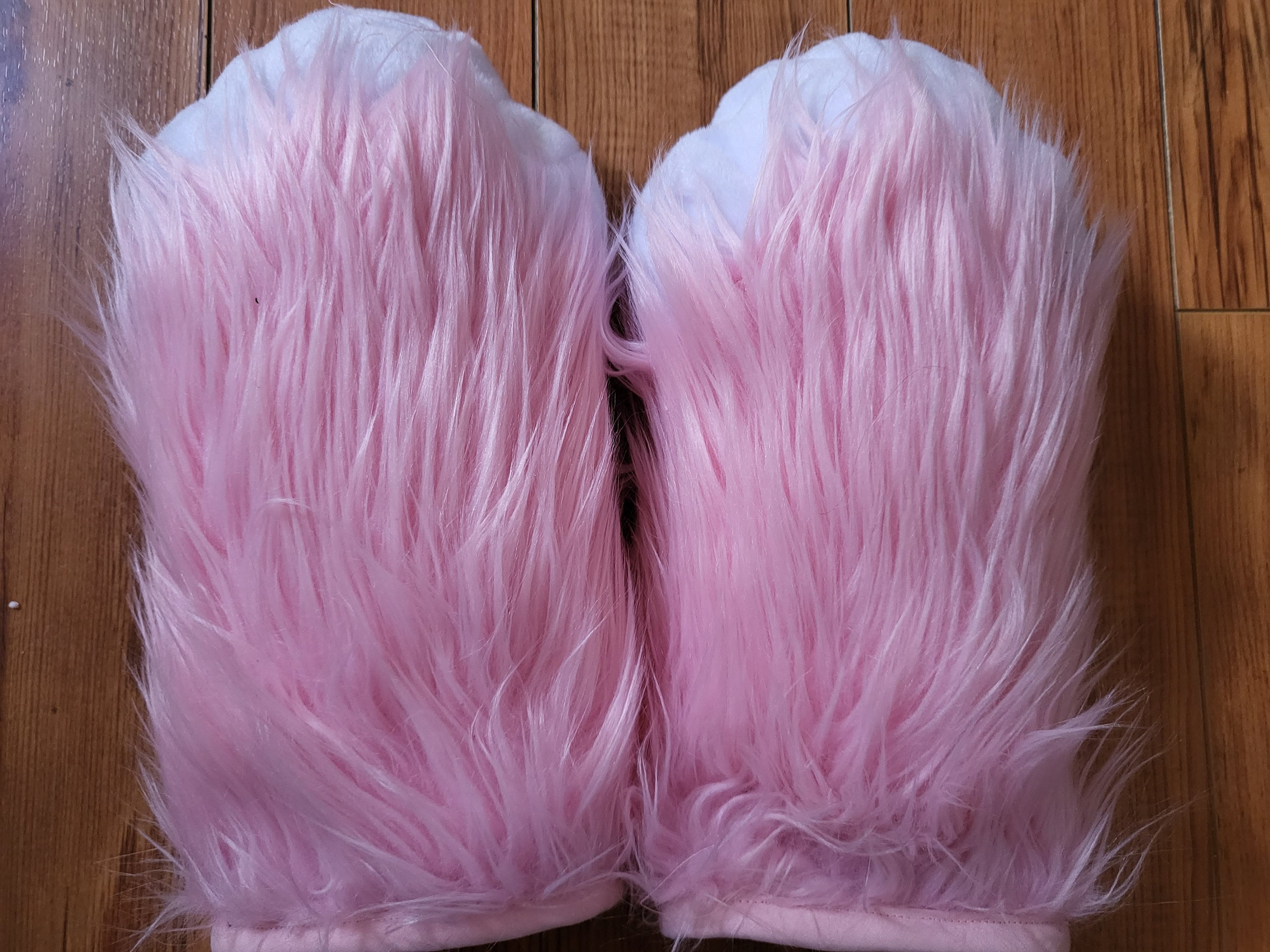 Chibi Fursuit Paws Pink Puffy Paws Mochi Paws Fursuit Paws - Etsy