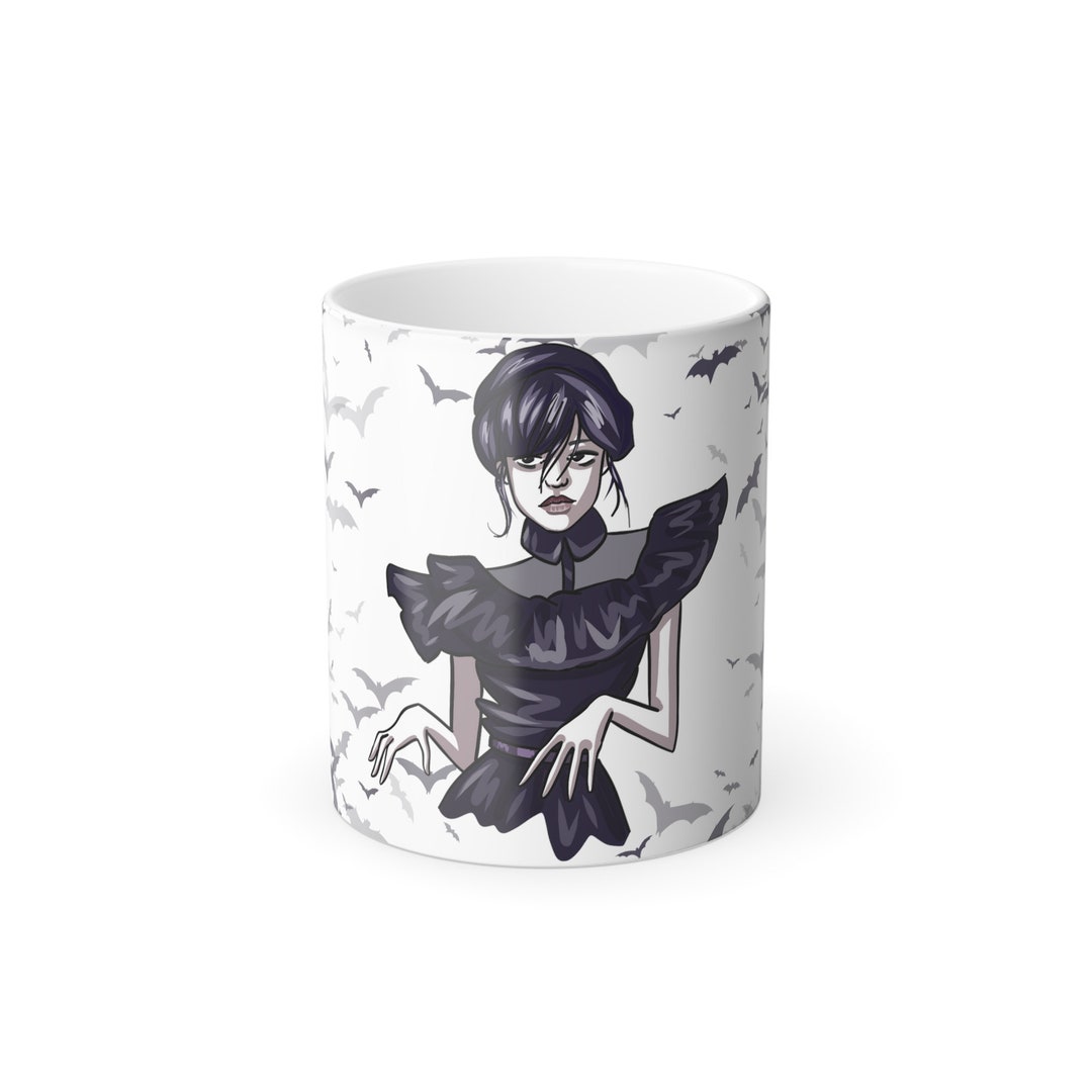 Wednesday Addams Color Changing Mug - Etsy