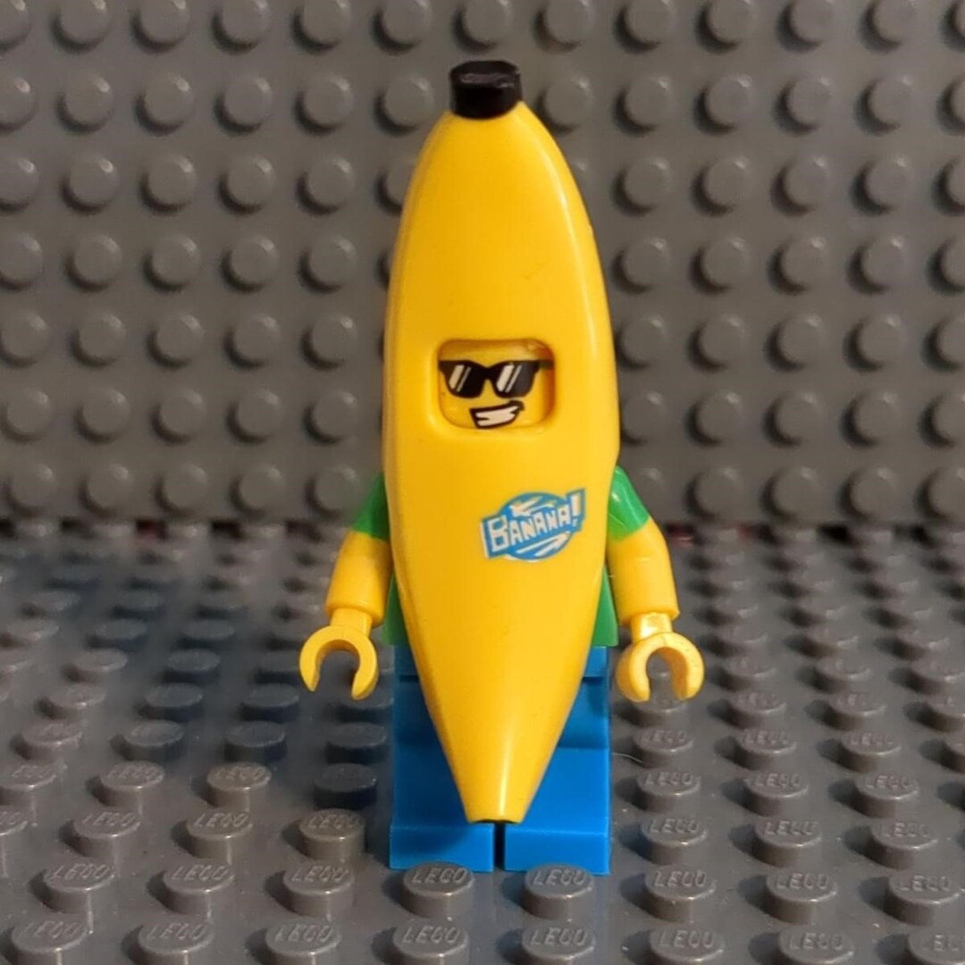 Banana Guy Mini Figure Building Blocks Compatible With Major - Etsy