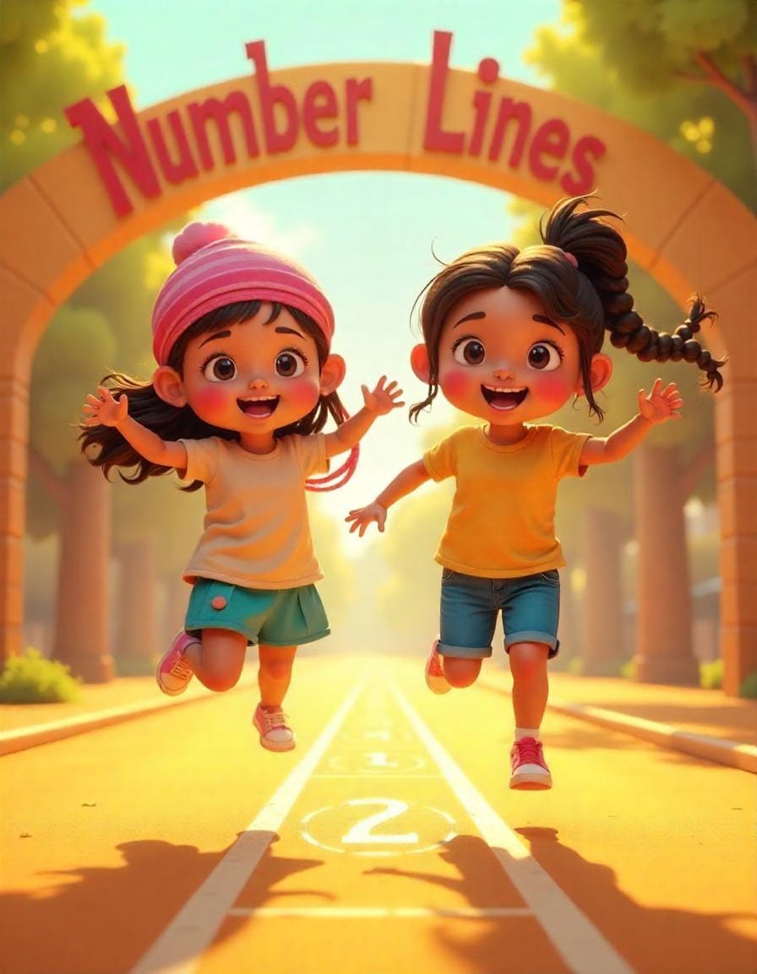 Singapore Math - Number Line - Kids Learn Smartly - Etsy