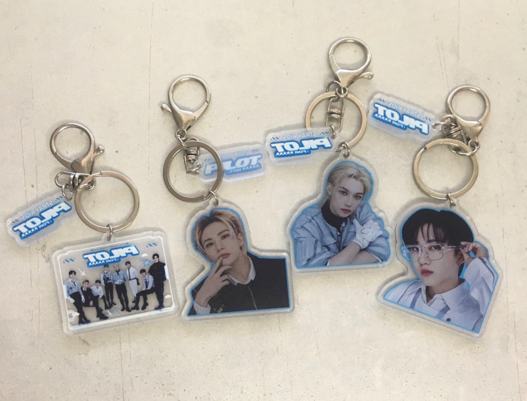 Stray Kids Keychains PILOT - Etsy