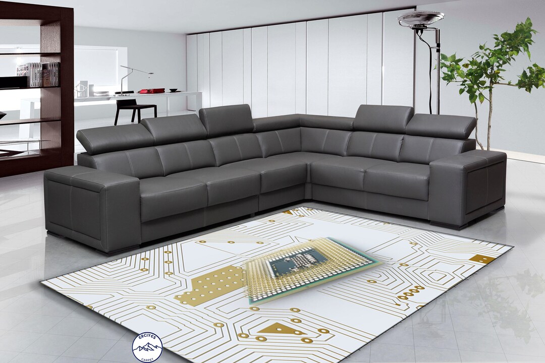 Processor Rug, Electronic Rug, Pc Hardware Rug, Pc Room Rug, Digital ...