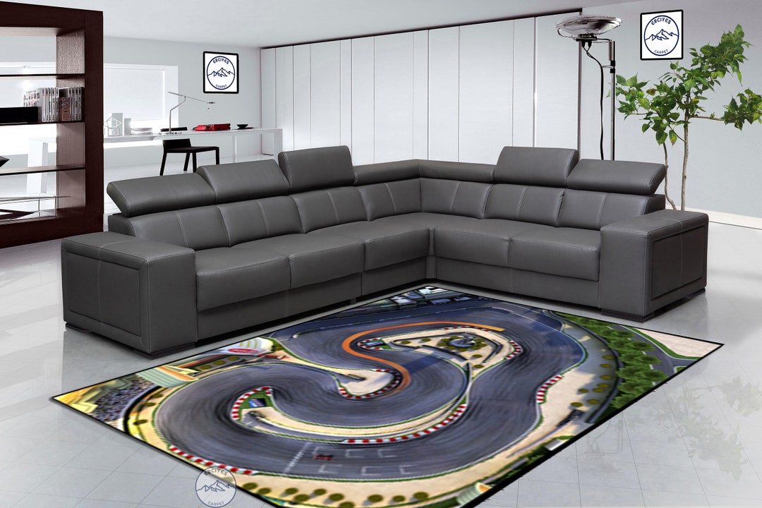 Car Driving Rug, Driving Rug, Race Track Rug, Car Driving Game Rug ...