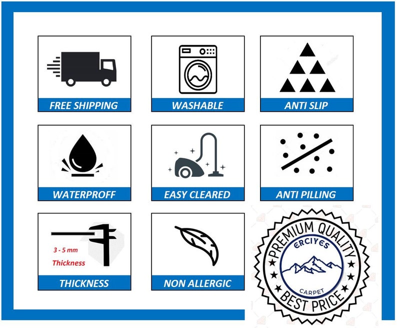 Floor Paint Rug Warning Sign Rug Yellow Rug Style Rug - Etsy