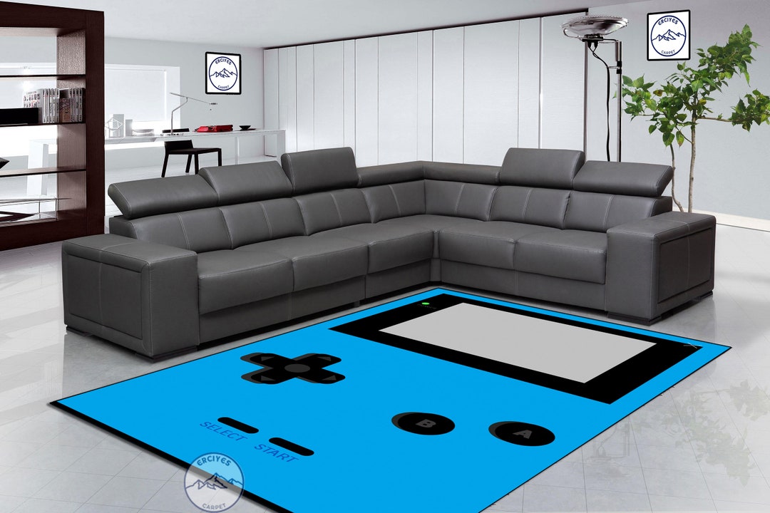 Handheld Arcade Rug, Retro Rug, Style Rug, Digital Rug, Abstract Rug ...