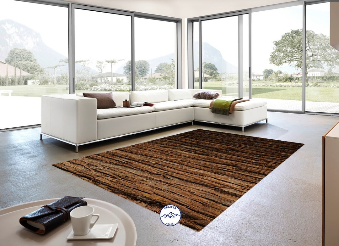 Bark Rug, Bark Pattern Rug, Tree Rug, Art Rug, Style Rug, Digital Rug ...