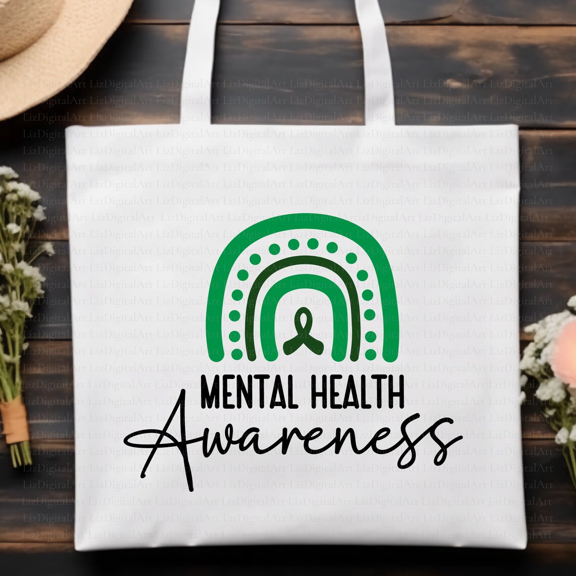 Mental Health Awareness Rainbow Svg, Brain Svg, Mental Health Awareness ...