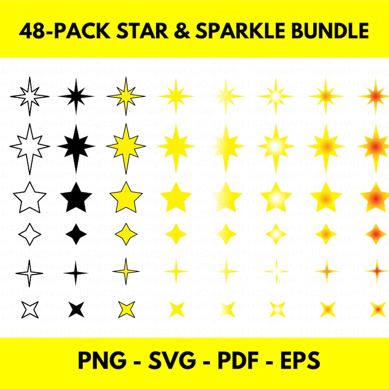 Bethlehem Star Stickers - Etsy