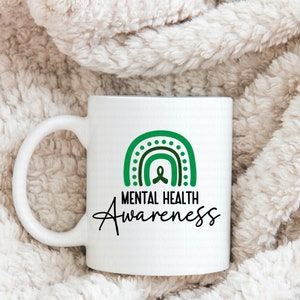 Mental Health Awareness Rainbow Svg, Brain Svg, Mental Health Awareness ...