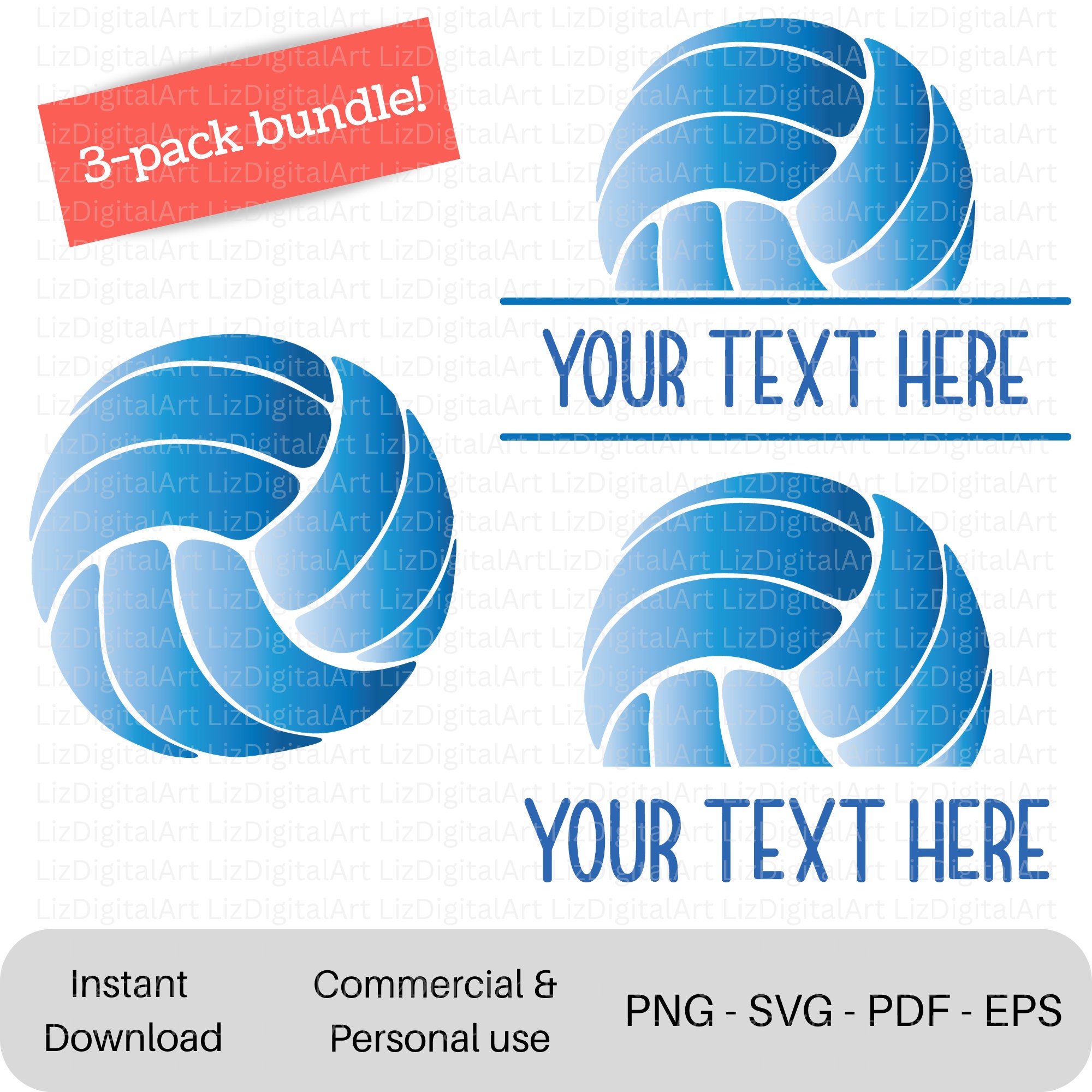 Volleyball Svg Volleyball Monogram Svg Team Volleyball Svg - Etsy