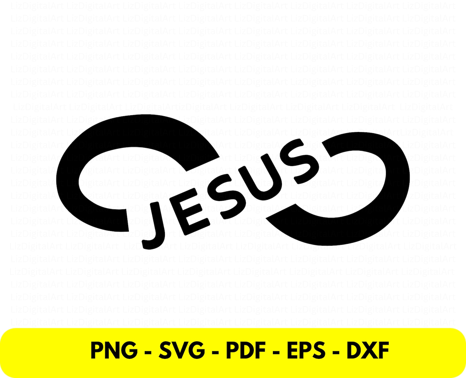 Jesus and Infinity Symbol, Jesus Infinity Svg, Christian Svg, Jesus Svg ...