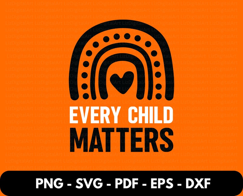 Every Child Matters SVG, Orange Shirt SVG, Indigenous Awareness, Orange ...
