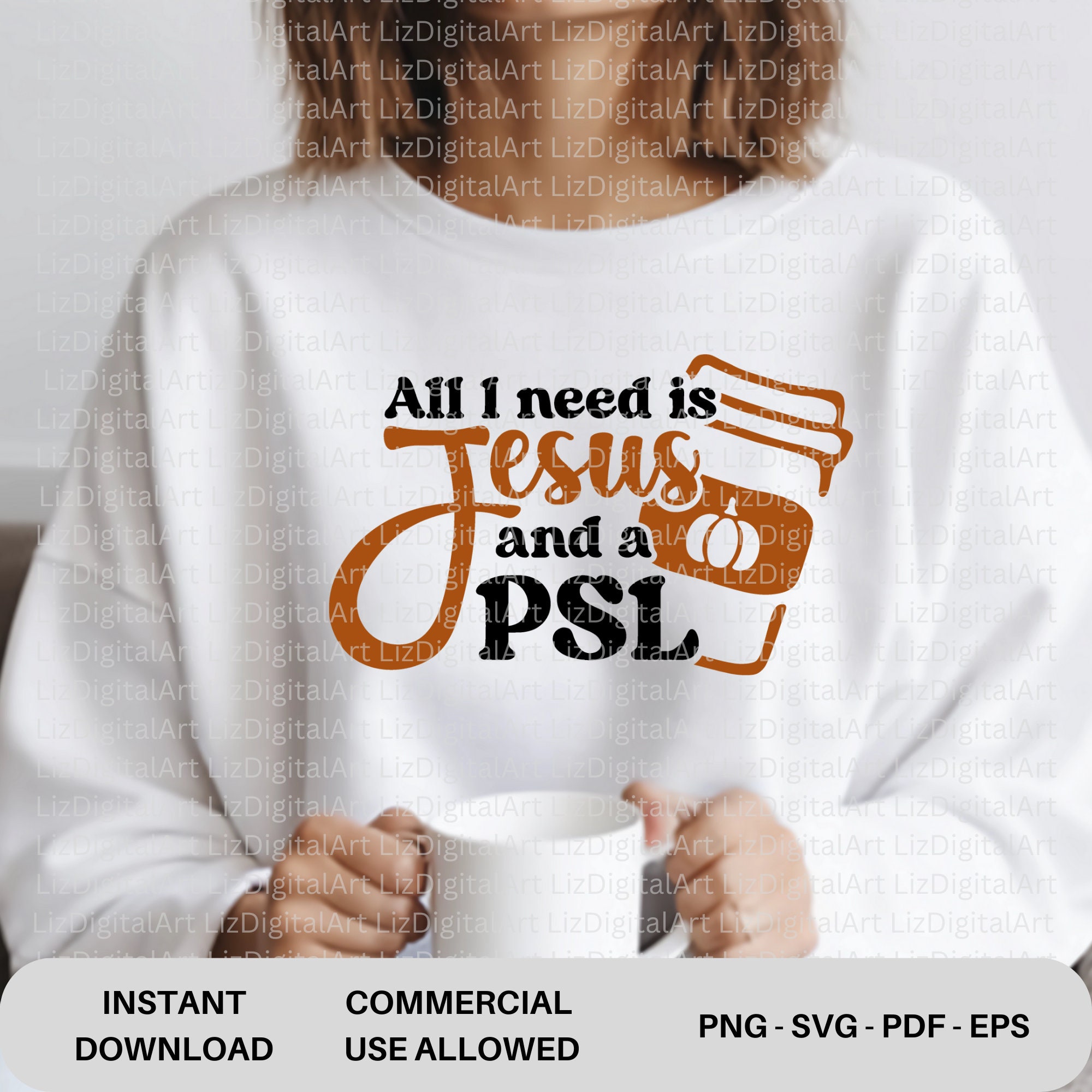 Jesus and PSL Svg, Coffee and Jesus Svg, Fall for Jesus Svg, Jesus Svg ...
