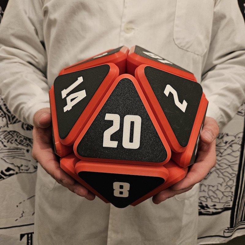 Weighted D20 - Etsy