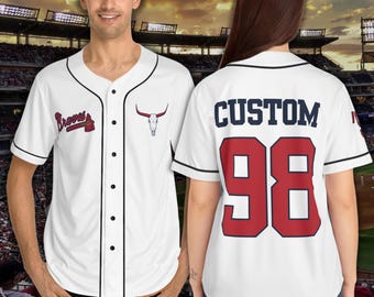 Morgan Wallen Braves 98 Men's Baseball Jersey (AOP) - Etsy