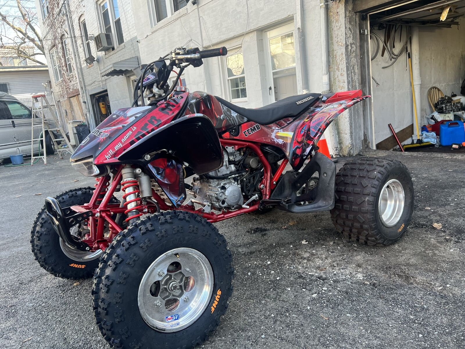 Honda TRX 450R Graphics Kit 2005 2006 2007 2008 to 2015 Decals - Etsy