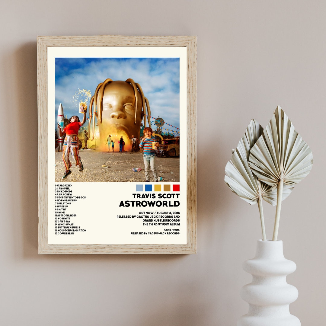 Travis Scott - Astroworld - Album Poster - Etsy UK