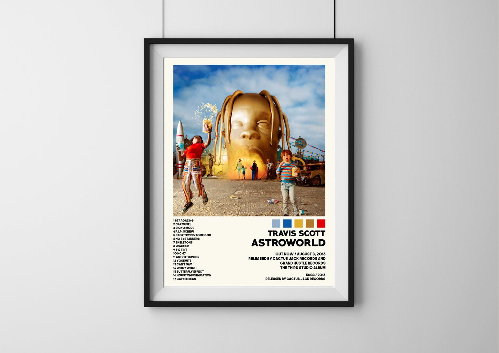 Travis Scott Astroworld Album Poster - Etsy UK