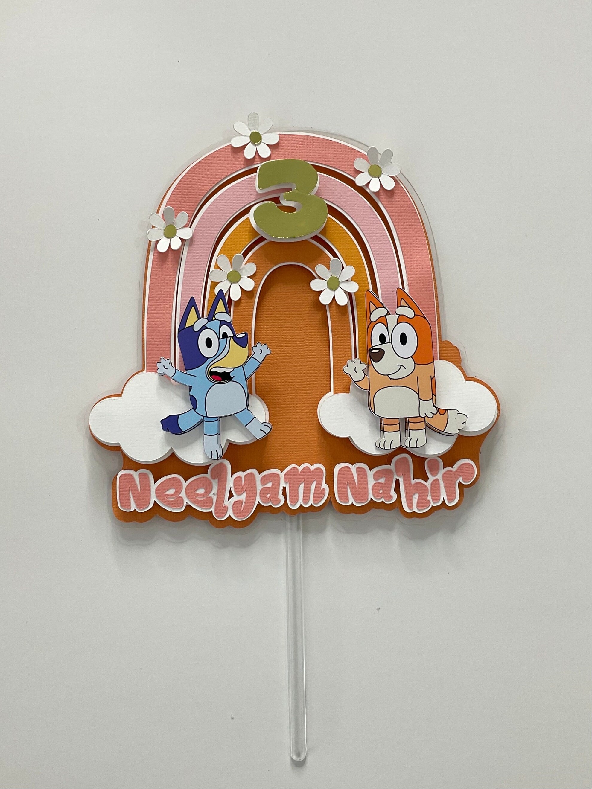 Bluey Topper / Bluey Birthday Decorations / Bluey Party - Etsy