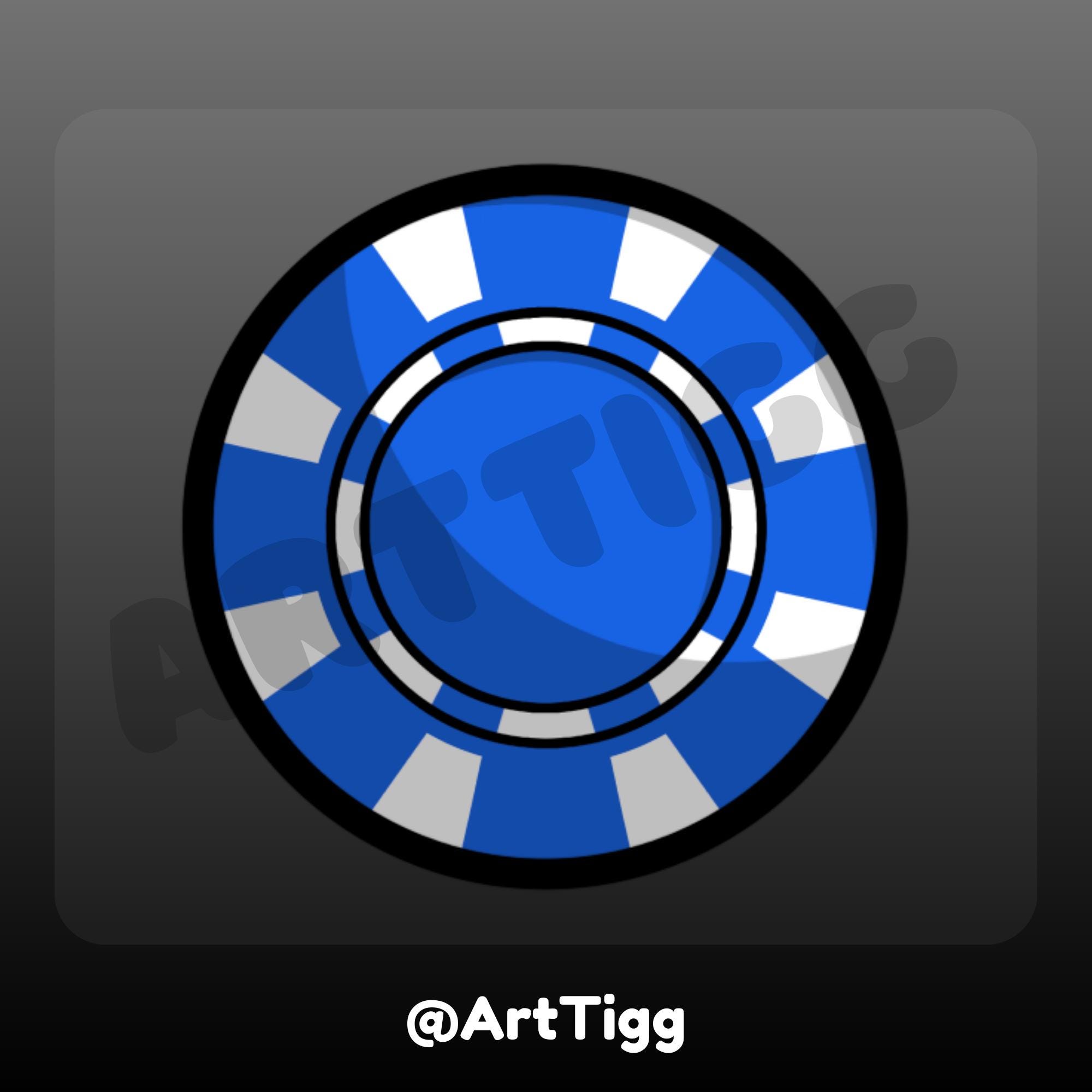 Poker Chip Icons (6) | Twitch Sub Badge | Twitch Bit Badge | Casino ...