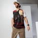 Men's Wolves Tank Top Basketball Jersey Shirt White Black Wolf Yin Yang ...