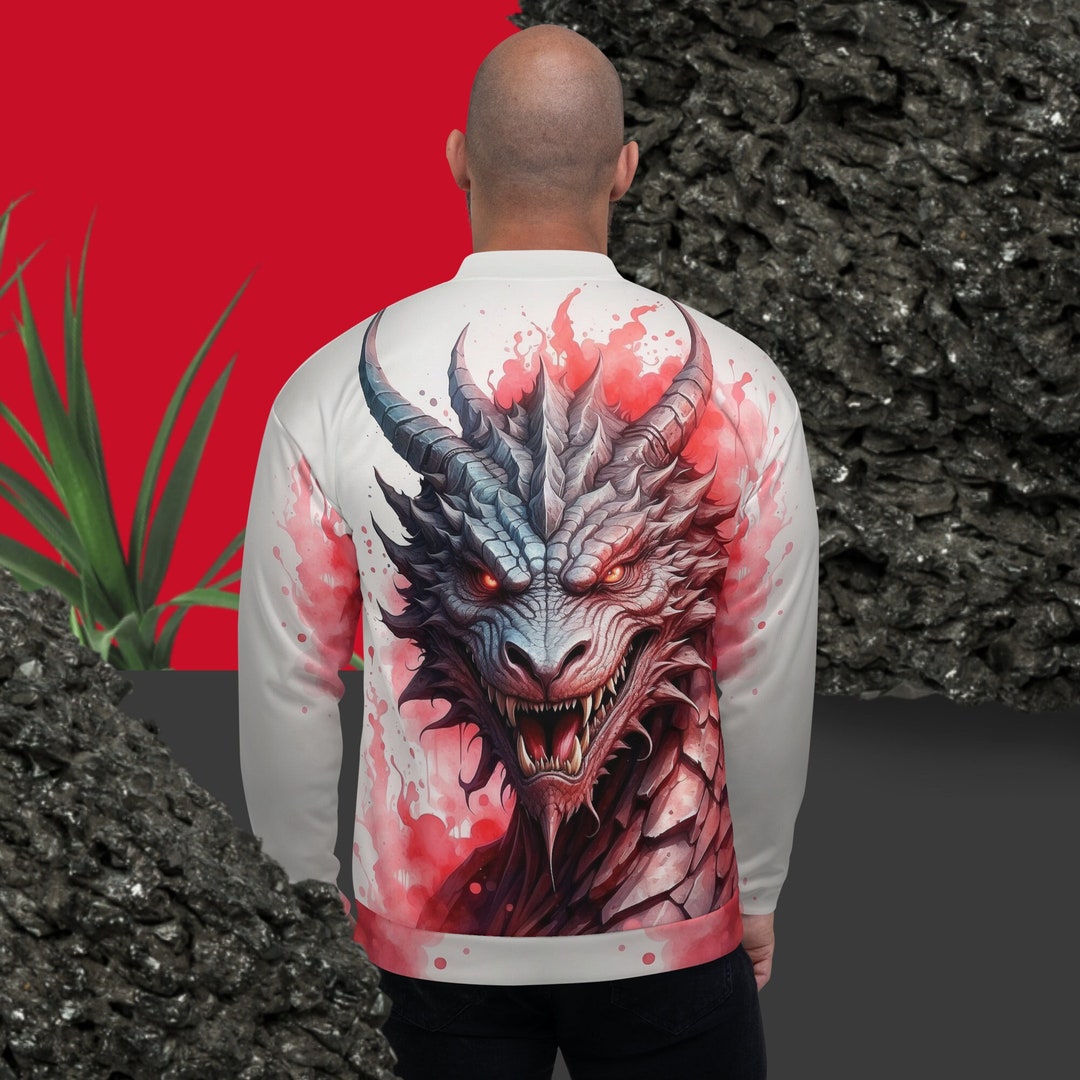 Dragon's Blood Jacket Men's Bomber Jackets Dragon Design Coat ...