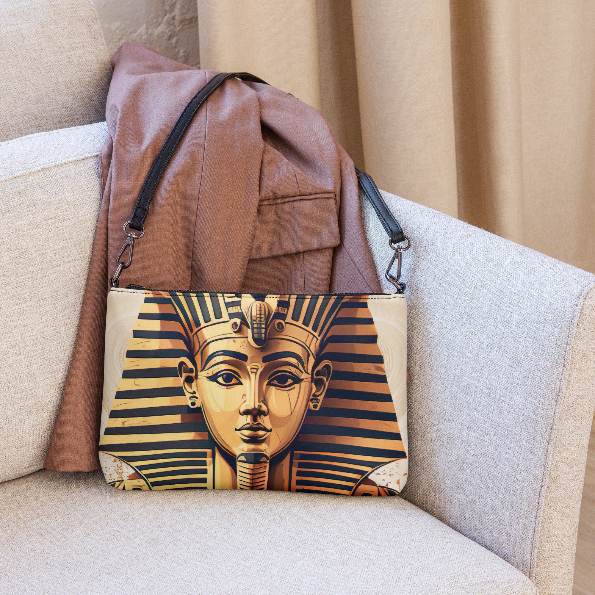 Egypt Gold Purse Crossbody Bag Egyptian Shoulder Bags Unique Versatile ...