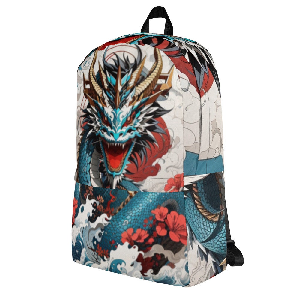 Fierce Dragon Backpack Girls Boys School Bookbag Men Women - Etsy