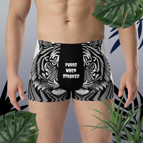 Mens Tiger Print Underwear - Etsy