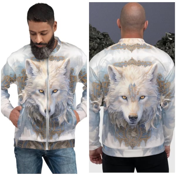 Native American Wolf Coat - Etsy