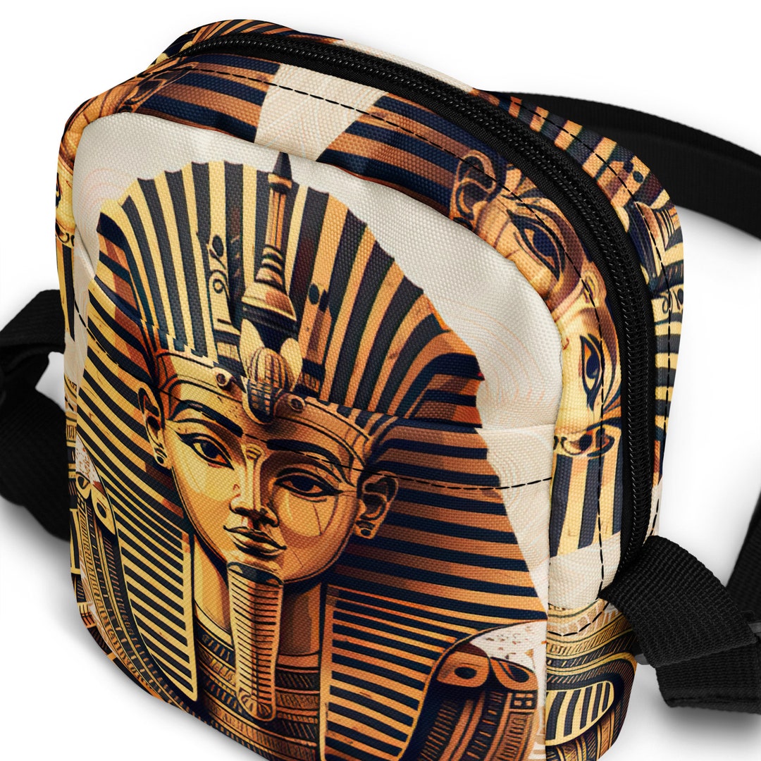 Egypt Utility Bag for Men Shoulder Crossbody Bag for Women Gold ...