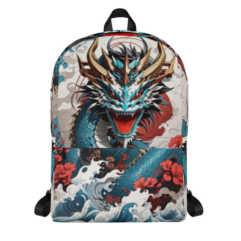 Fierce Dragon Backpack Girls Boys School Bookbag Men Women - Etsy