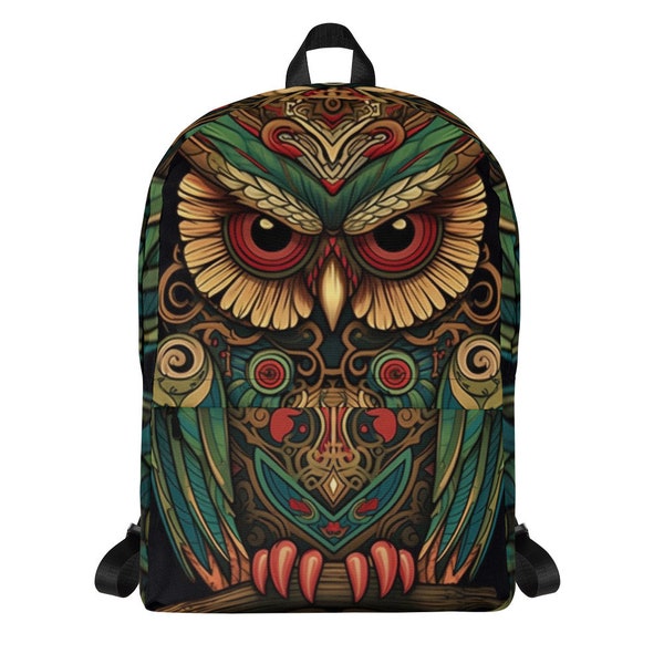 Owl Backpack - Etsy