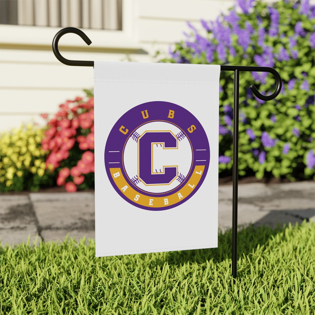 Cubs Baseball Garden & House Banner - Etsy
