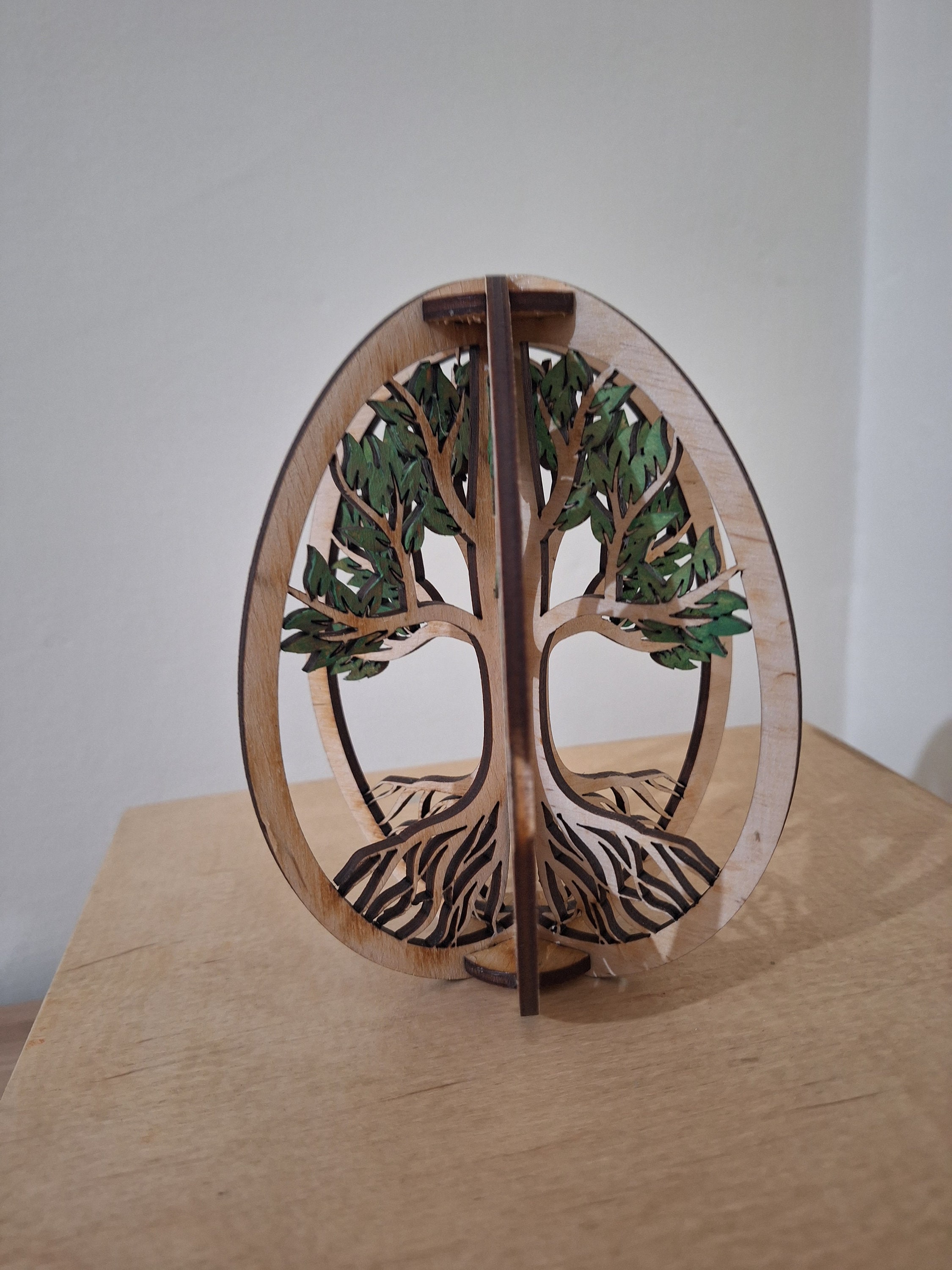 Tree of Life, Miniature 3D, Puzzle DIY, Ready to Be Painted and Build ...