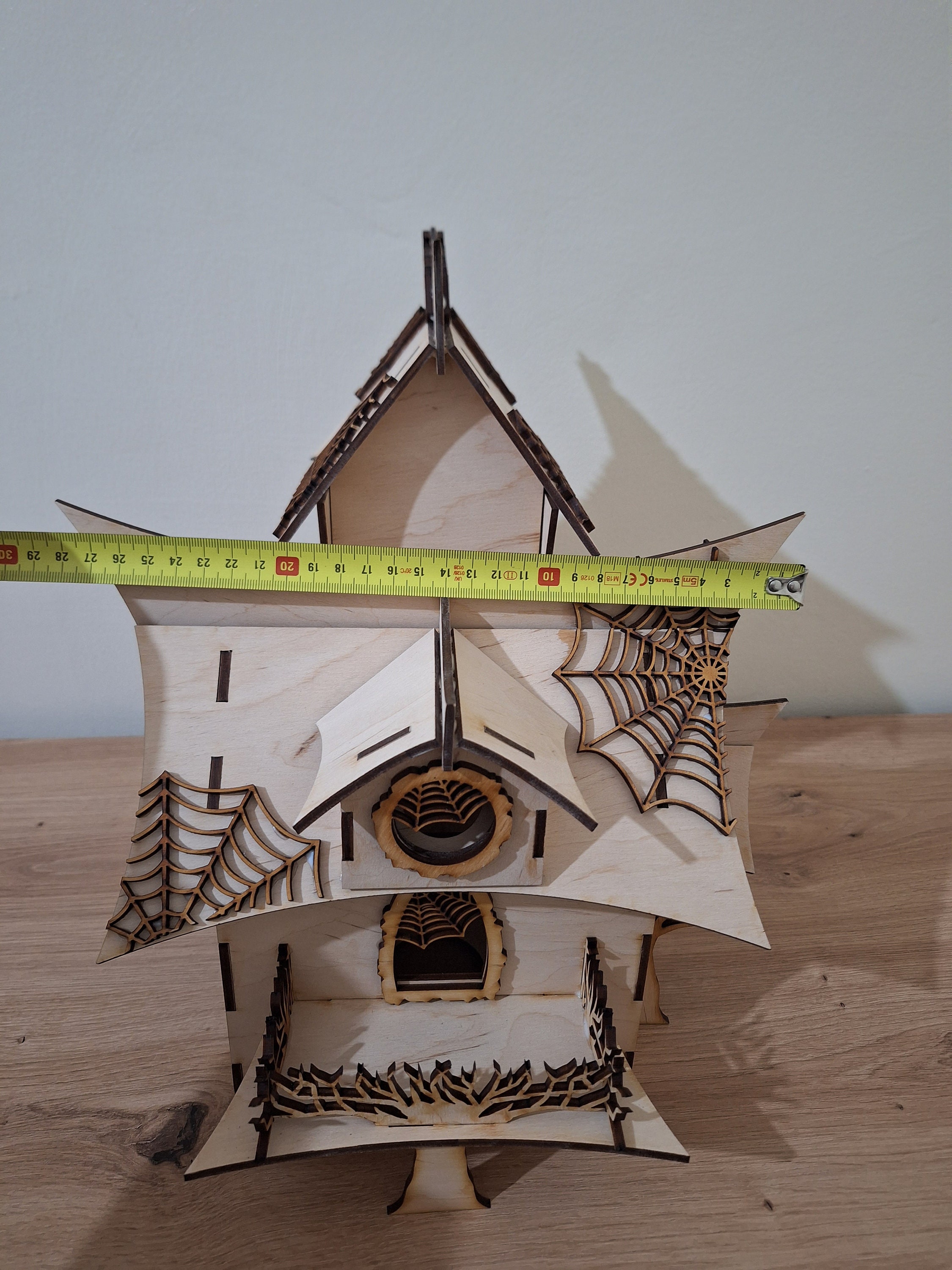Haunted House Miniature, Halloween Miniature, DIY Kit, - Etsy