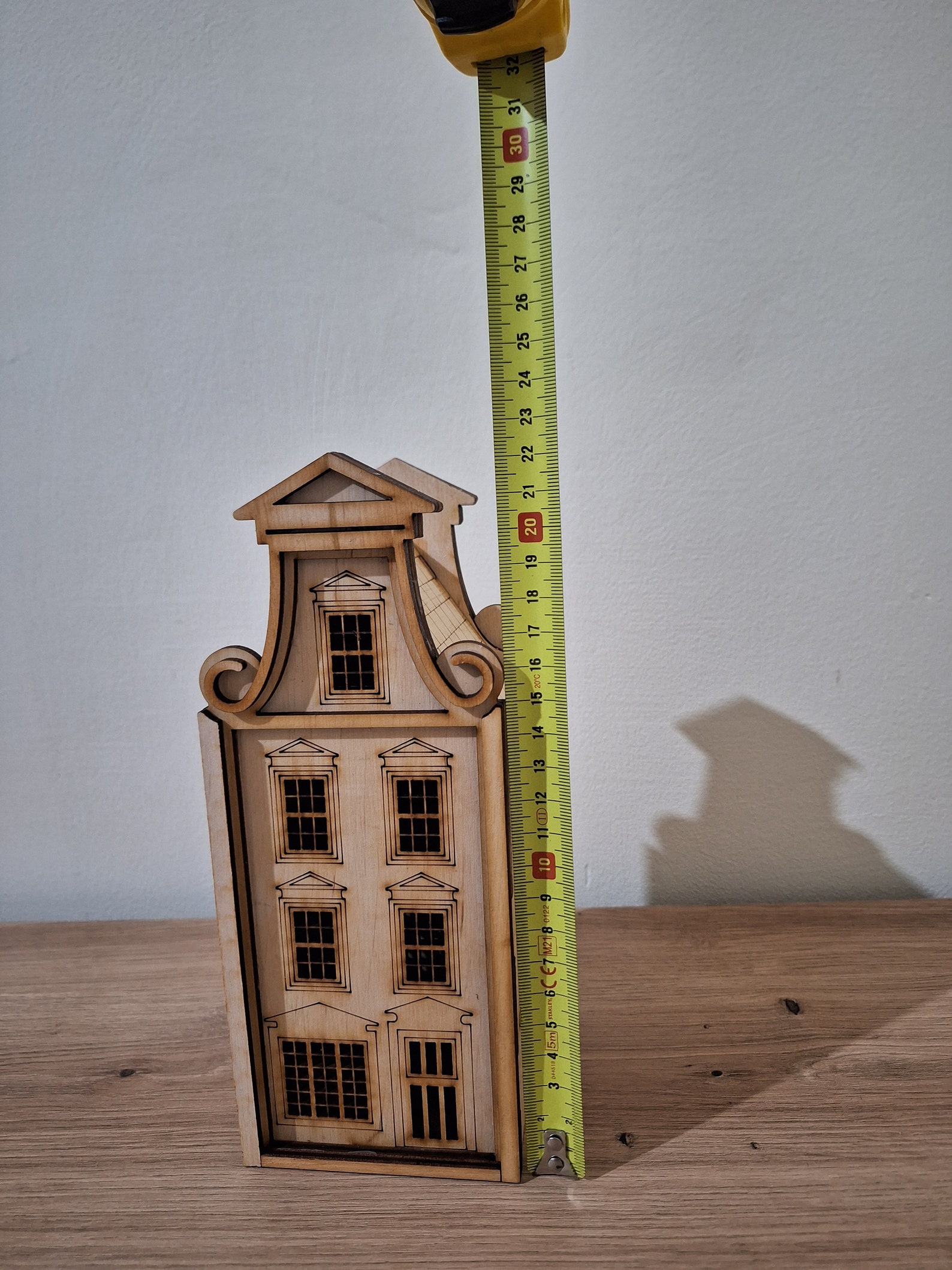 Amsterdam Wooden House Craft, Miniature, DIY Kit - Etsy