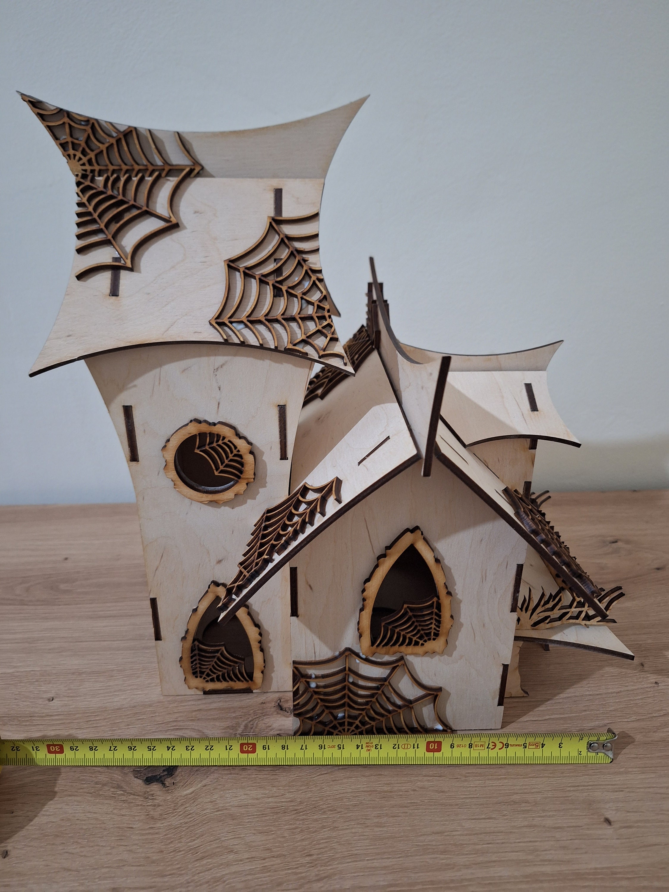 Haunted House Miniature, Halloween Miniature, DIY Kit, - Etsy