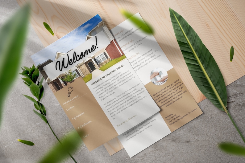 Tenant Welcome Letter - Etsy