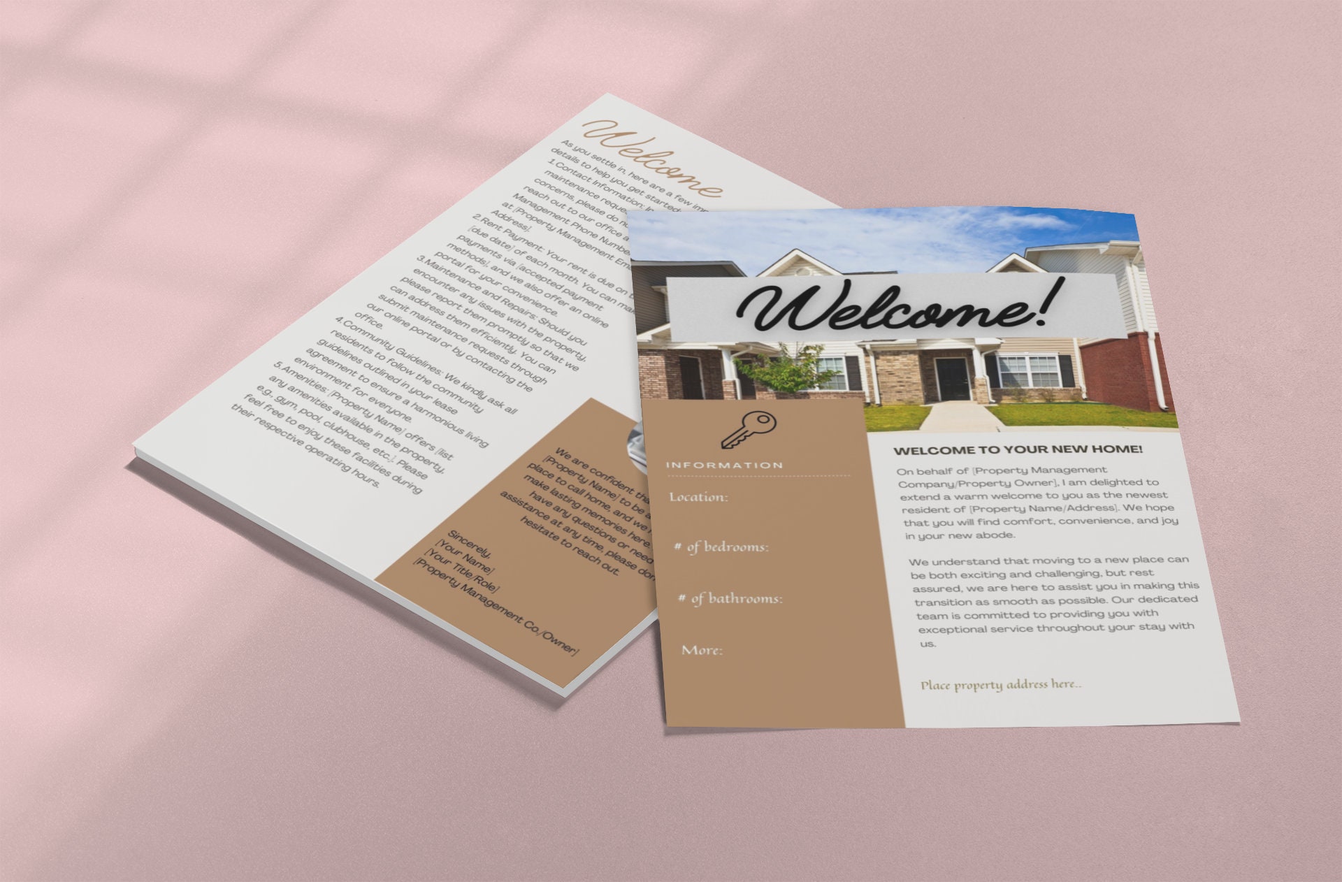 Tenant Welcome Letter - Etsy